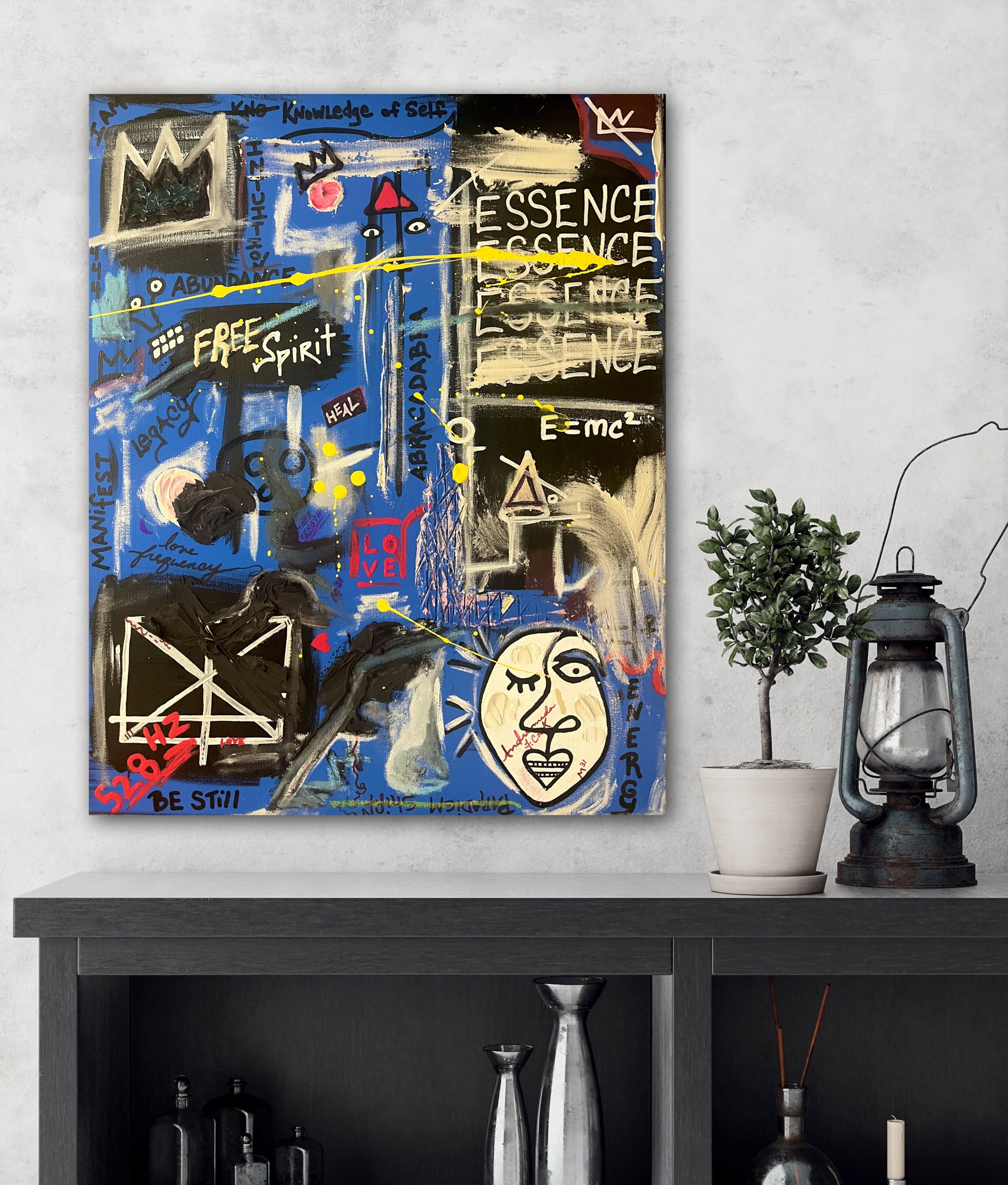 Royal Energy – Original Abstract Painting by Andromeda Cook | Contempo ...